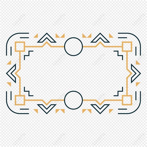 간단한 선 테두리 Png 일러스트 무료 다운로드 Lovepik