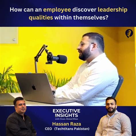 Executive Insights With Owais Ahmad Khan On Linkedin Techteams