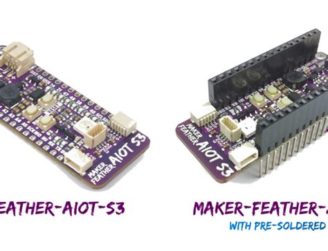 Esp32 S3 Feather Board With Headers Electronics