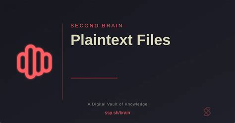 Plaintext Files