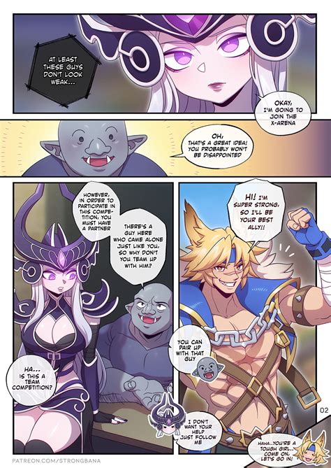 Syndra And Sett League Of Legends Drawn By Strongbana Danbooru