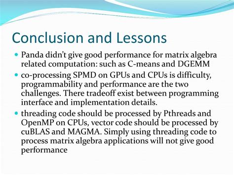 Ppt Co Processing Spmd Computation On Gpus And Cpus With Mapreduce