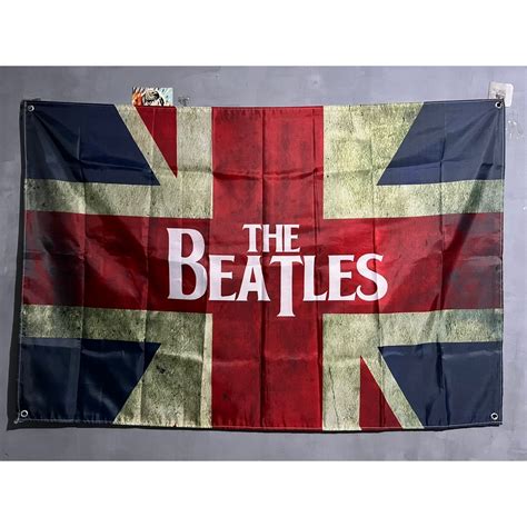 Jual Benderaflagposter Kainminiflag Band The Beatles Shopee Indonesia
