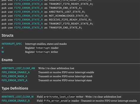 Github Rust Embedded Svd Rust Generate Rust Register Maps Struct S From Svd Files