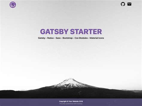 Gatsby Redux Starter Jamstack Themes