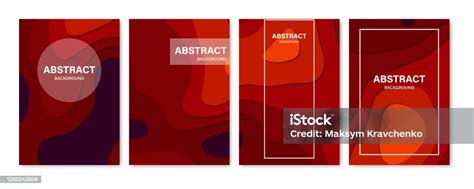 추상 3d 배경 집합입니다 용지 잘라 모양 배너 브로셔 책 표지 소책자 디자인 템플릿 벡터 일러스트레이션 모던 양식에 대한 스톡 벡터 아트 및 기타 이미지 Istock