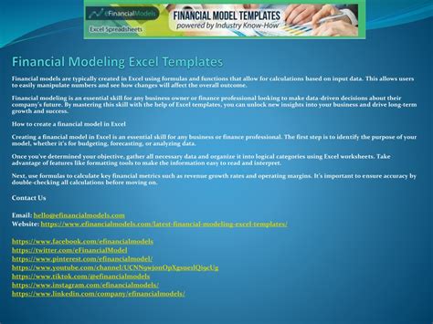 Ppt Financial Modeling Excel Templates Powerpoint Presentation Free Download Id12123714