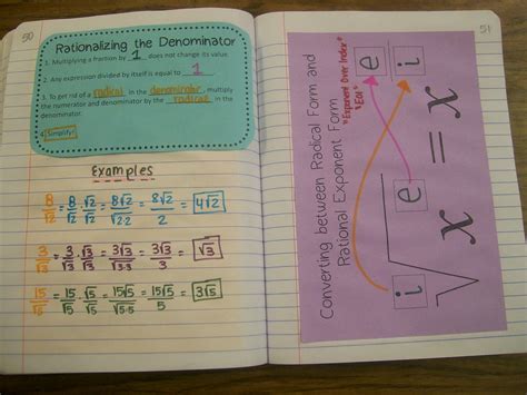 Rationalize The Denominator With Radicals