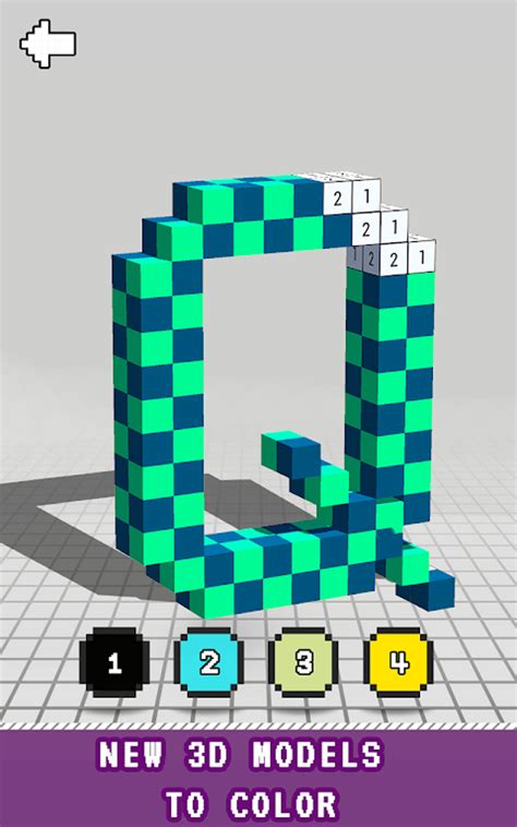 Android 용 Alphabets 3d Color By Number Voxel Coloring 다운로드