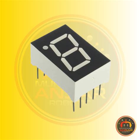 7 Segment Display Common Anode Ma Robotic
