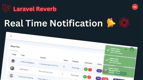 Building Real Time Push Notifications In Laravel 11 With Reverb Step By Step Tutorial 🚀🔔 Youtube