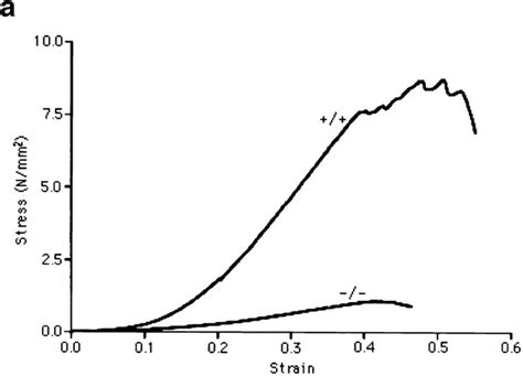 Skin Tensile Stress Strain Measurements A Representative Tensile Download Scientific Diagram