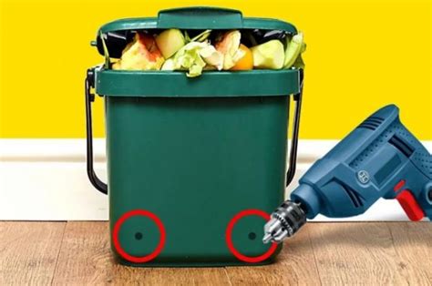 Por Qu Debes Realizar Dos Agujeros En El Fondo Del Bote De Basura