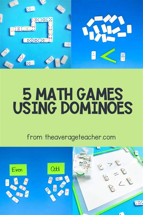 Math Games Using Dominoes Artofit