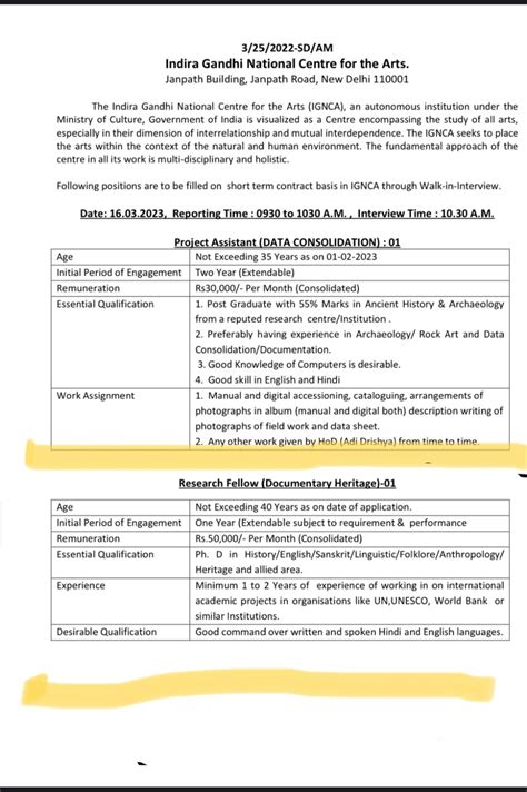 Savita Kumari On Linkedin Opportunities At Ignca For Cultural Professionals