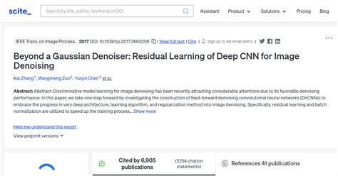beyond a gaussian denoiser residual learning of deep cnn for image