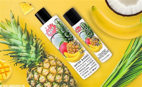 Wet Flavored Edible Water Based Sex Lube Sugar Free Lubrication Choose Flavors Steel