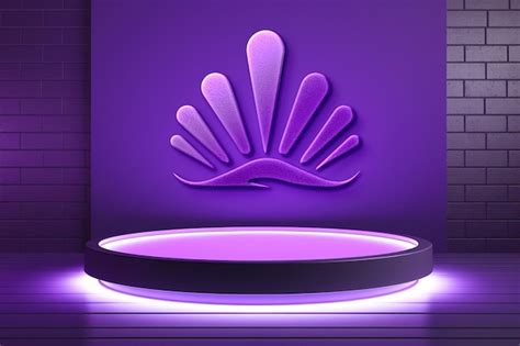 Реалистичный 3d макет логотипа Премиум Psd Файл