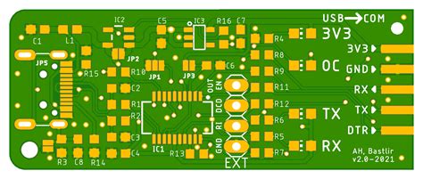 GitHub Ah U S Yet Another USB To Serial Convertor Board