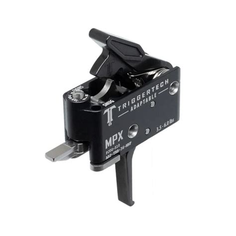 Triggertech Mpx Two Stage Black Adaptable Trigger Triggertech Mpx Two Stage Black Adaptable Trigger