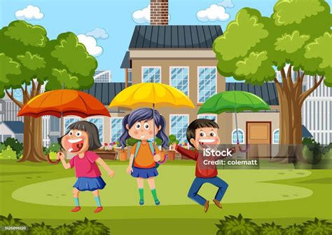 학교에서 행복한 아이들 감정에 대한 스톡 벡터 아트 및 기타 이미지 감정 교습 교육 Istock