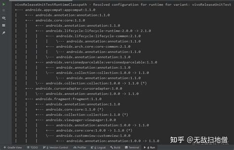 Android Studio查看第三方库依赖树 知乎