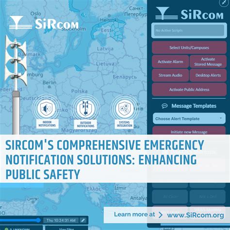 Sircom Comprehensive Emergency Notification Solutions Enhancing