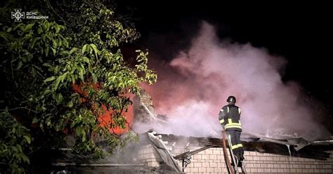 Через нічну атаку РФ на Київщині поранені двоє людей влада