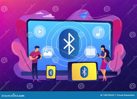 Vector Bluetooth Icon From Dot Connect Line Polygon CartoonDealer