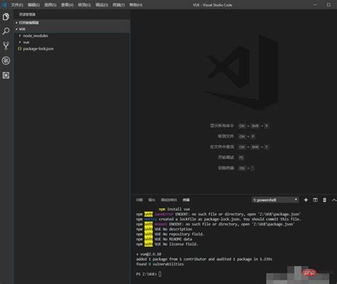 How To Introduce Vuejs Framework Into Vscode Vue Js Php Cn