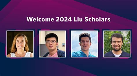 Welcome 2024 Liu Scholars School Of Public Policy And Global Affairs