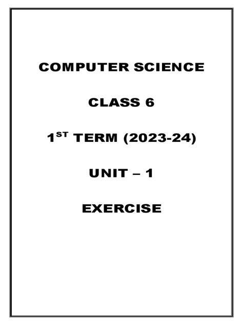 6th comp notes 1st term 23 24 pdf computer data storage input output