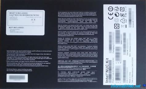 Intel NUC Skull Canyon NUC I KYK Unboxing Articles Tutorials InformatiWeb