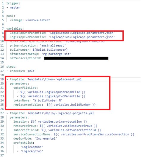 Devops Pipeline Token Replacement Template Connectedcircuits
