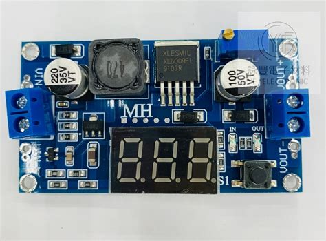 Dc升壓模組dc45 32v轉5v 35v5a數字顯示 Arduino、學生實習套件 所有商品 詠豐電子