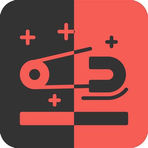 Safety Pin Red Inverse Icon 39466076 Vector Art At Vecteezy