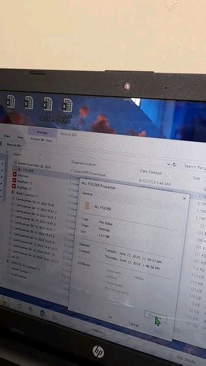 Delete Andrestore Folder Vuralvideo Computer Viralhog Seungbini67viralshortvideo Shorts