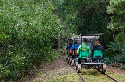 Railtrack Riders Tasmania Pedal Power Made Easy