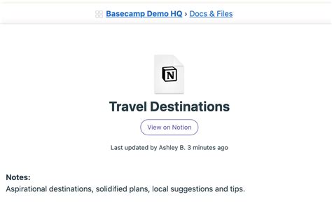 Docs And Files Basecamp Help