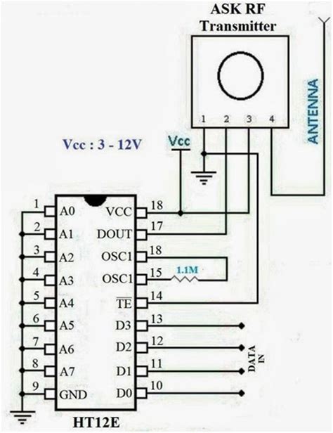 Radio Control Circuit Diagram