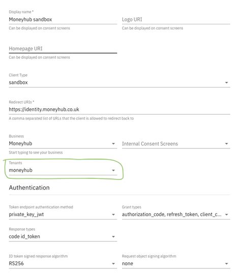 Api Client Tenant Onboarding