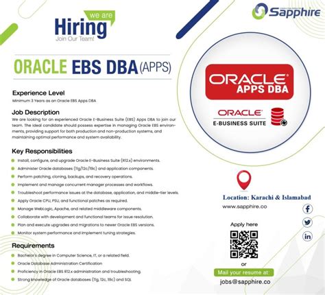 We Are Hiring Sapphire Consulting Services