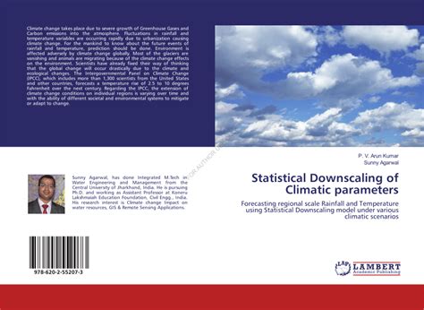 Pdf Statistical Downscaling Of Climatic Parameters
