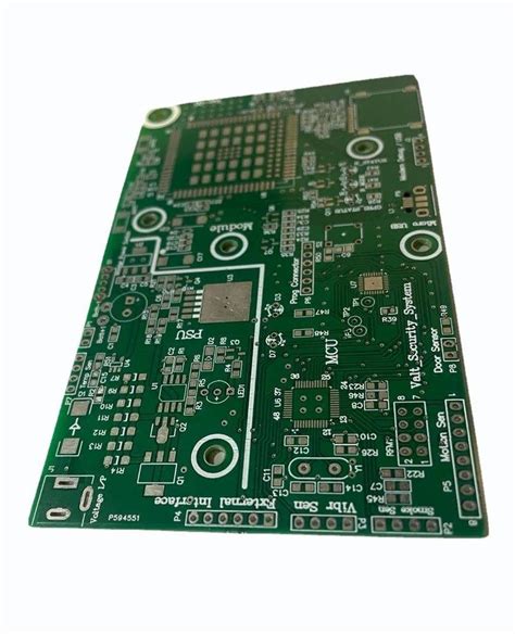 Electronic Security System Pcb Circuit Board Multi Layered At ₹ 165 Piece In Ghaziabad