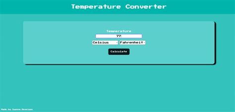 Github Iyannab623temperature Converter This Repository Contains A