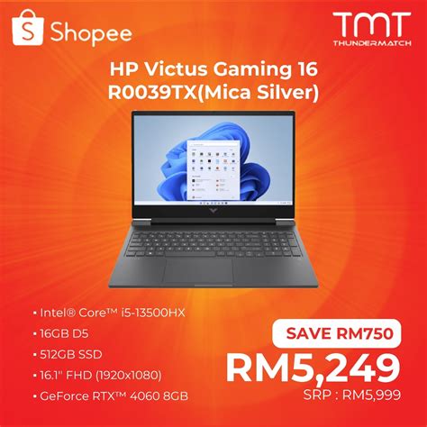 Hp Victus Gaming R Tx Tx Tx Gaming Laptop Mica Silver Ceramic White Performance