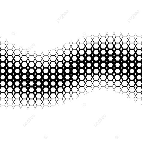 Background With Gradient Of Monochrome Hex Grid Vector Klitch Of Background Image For Free