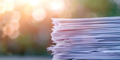 Visually Depict Transition From Paperbased To Paperless Document