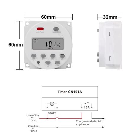 Sinotimer 220v Weekly 7 Days Digital Programmable Timer Switch Relay Control 【ship In 24h