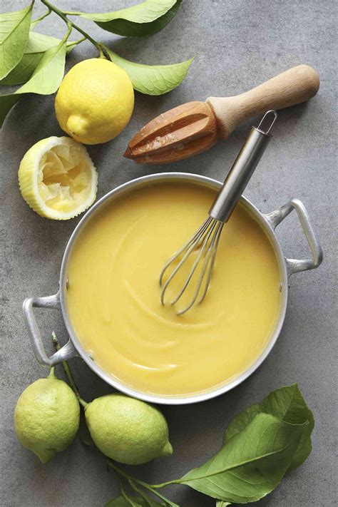 Rich And Custardy Lemon Dessert Sauce Recipe